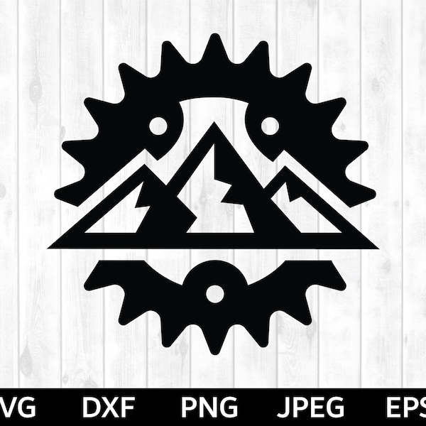 Bike Gear Svg - Etsy