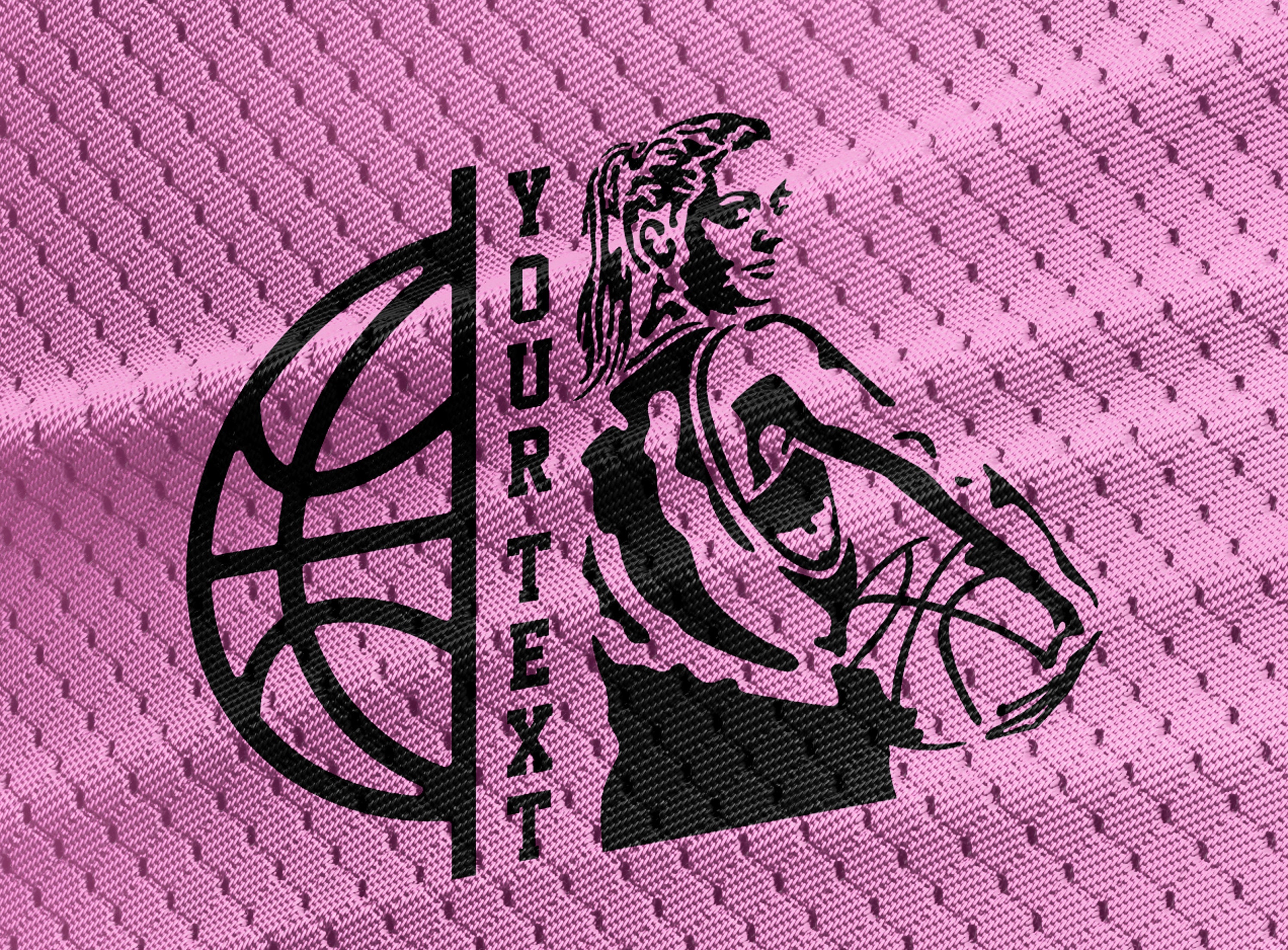 Girls Basketball SVG Basketball SVG Basketball Name Frame - Etsy