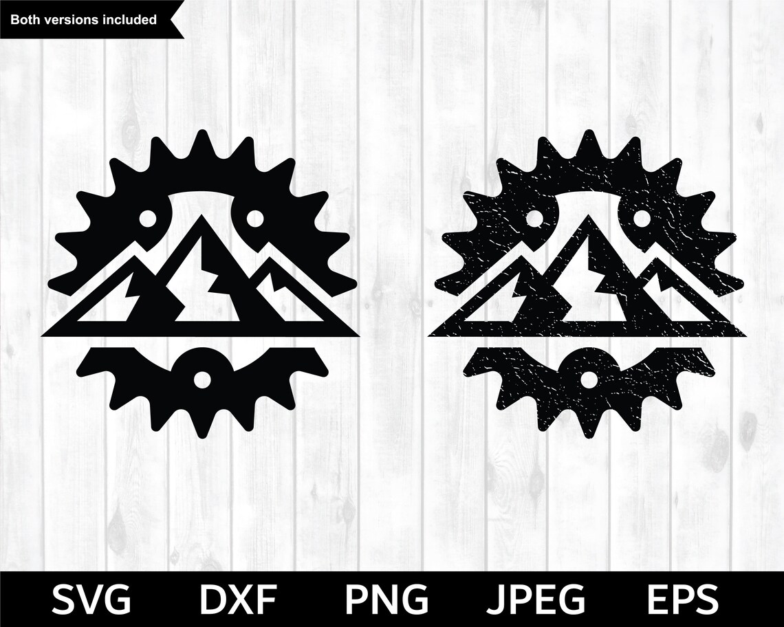 Mountains SVG Mountain Bike SVG Bike Gear SVG Mountain Bike - Etsy