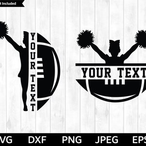 Cheer SVG, Cheerleading Split SVG, Cheerleading Silhouette & Cricut Cut ...
