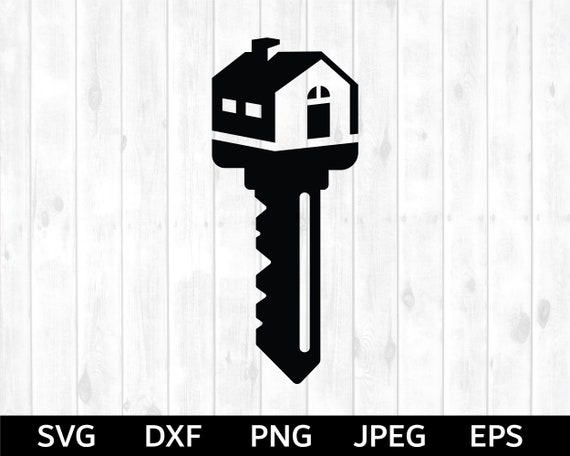 House Key SVG Real Estate SVG House Key cute file | Etsy
