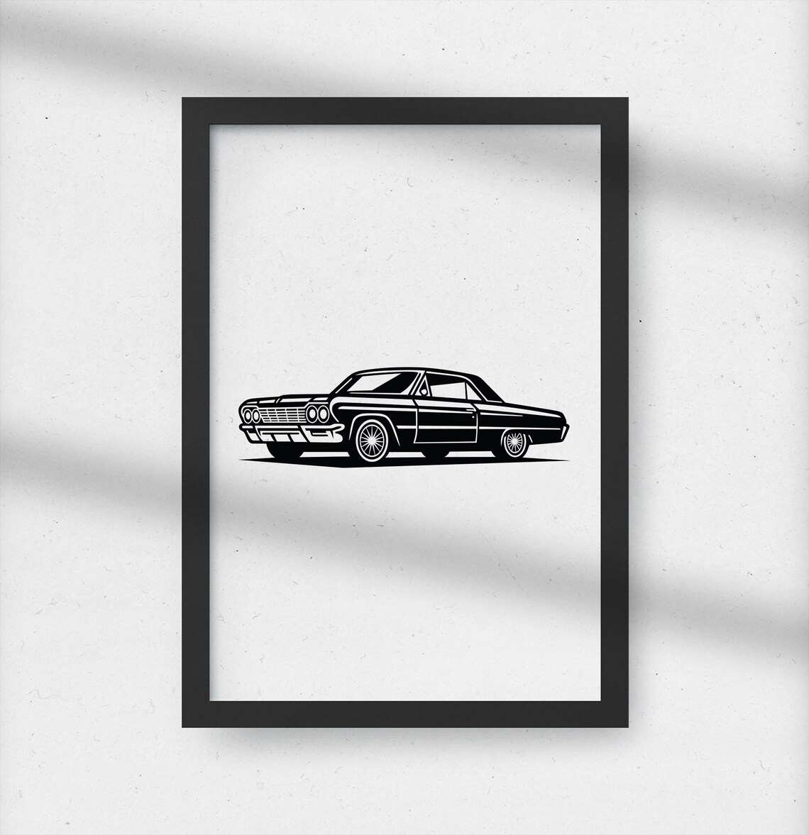 1964 Impala Svg, 1964 Impala Png, 1964 Impala Silhouette & Cricut Cut ...