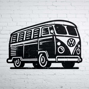 VW Bus SVG, Volkswagen Png, VW Bus Silhouette & Cricut Cut File, Vw Bus ...