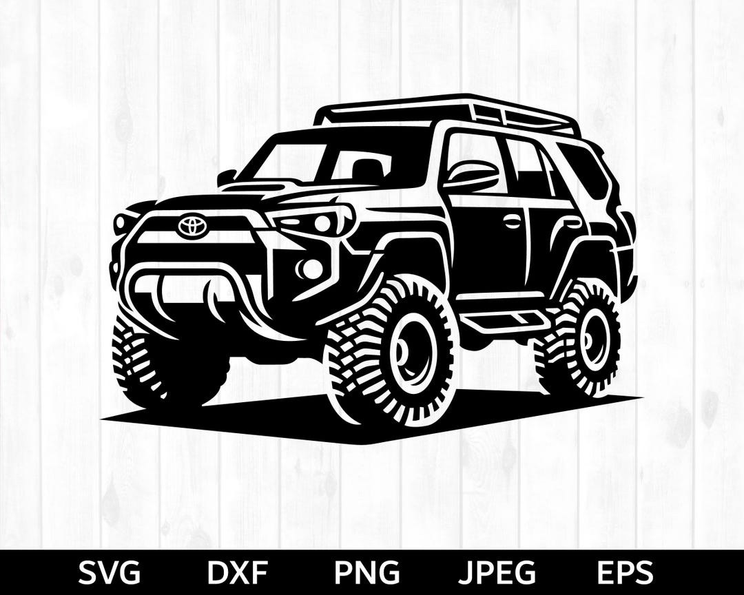 4runner Svg, 4runner Png, 4runner Cut File, 4runner Clip Art, 4runner ...