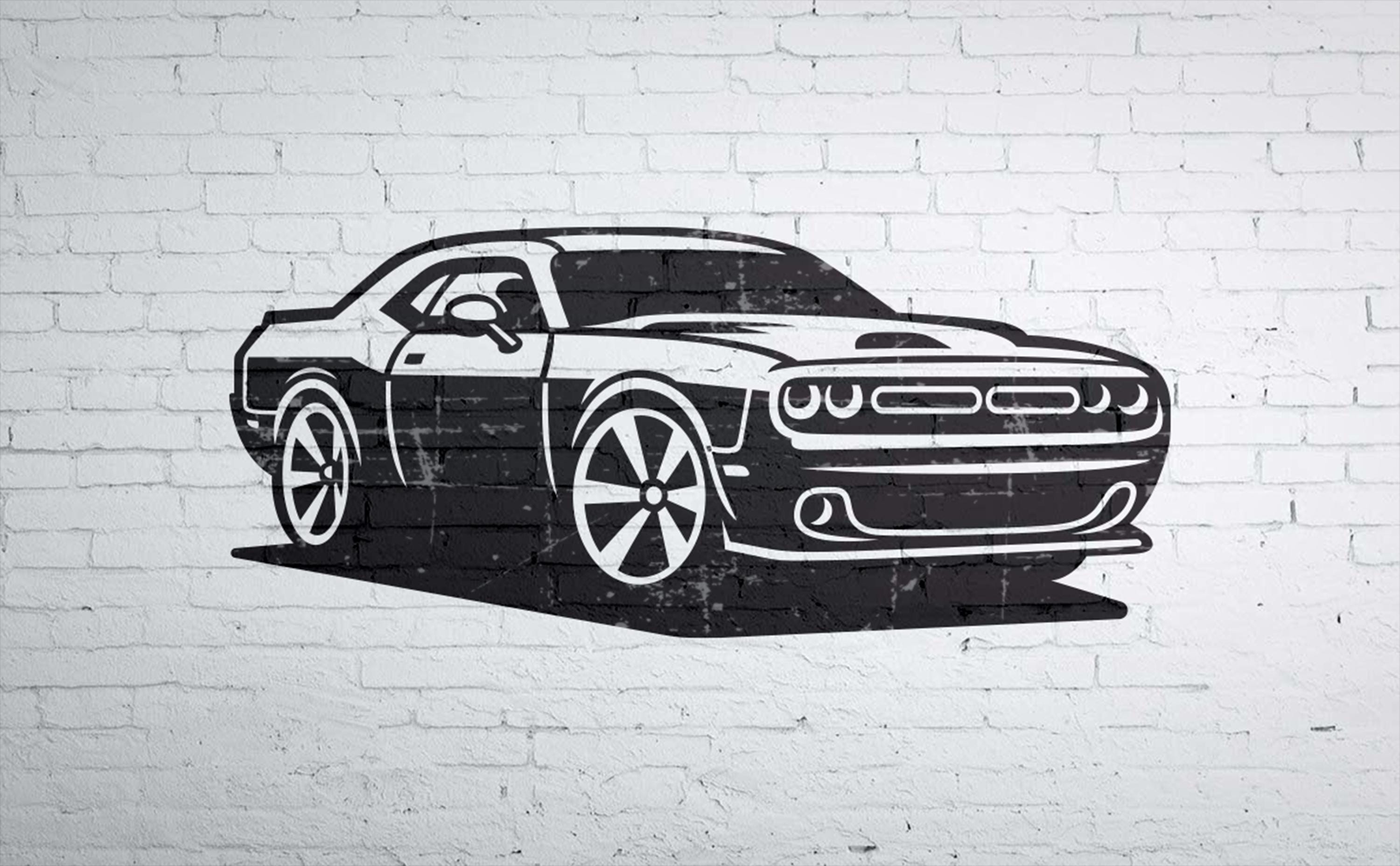Challenger Svg, 2020's Challenger Car Svg, Challenger Cut File ...