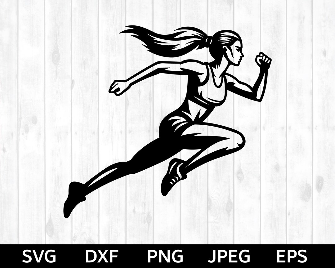Girl's Track and Field SVG, Track SVG, Girl's Track Svg, Track Cut File ...