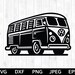 VW Bus SVG, Volkswagen Png, VW Bus Silhouette & Cricut Cut File, Vw Bus ...
