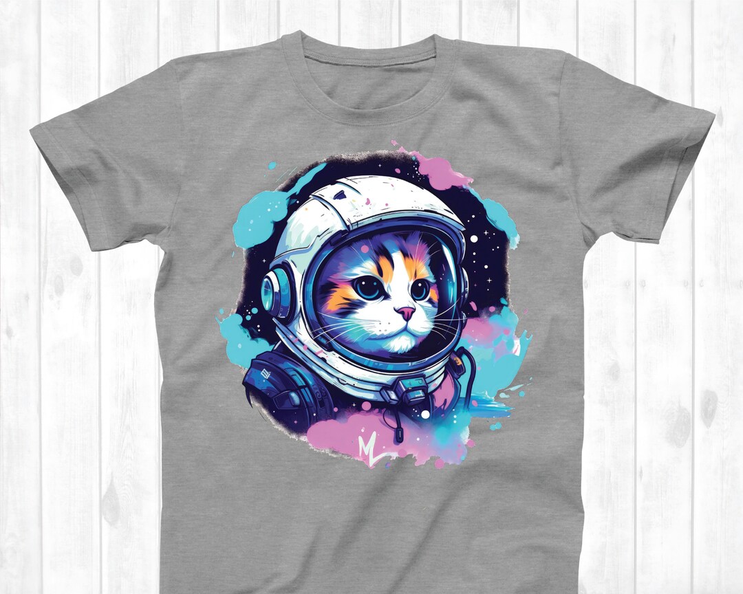 Astro Cat Png | Cat Illustrations | Cat T-shirt Design | Print on ...