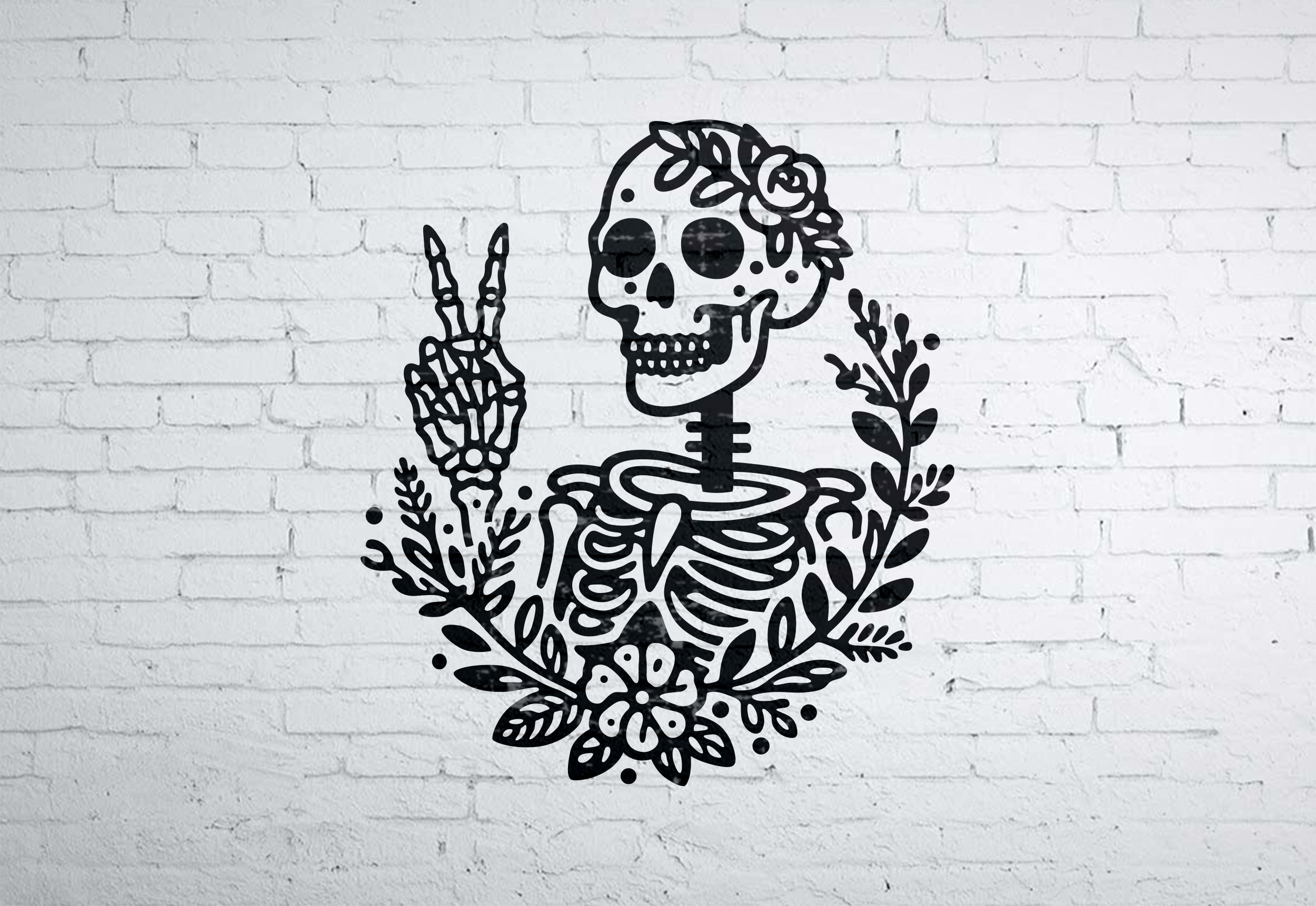 Skeleton Peace Sign SVG, Skeleton Peace Sign Png, Skeleton Peace Sign ...