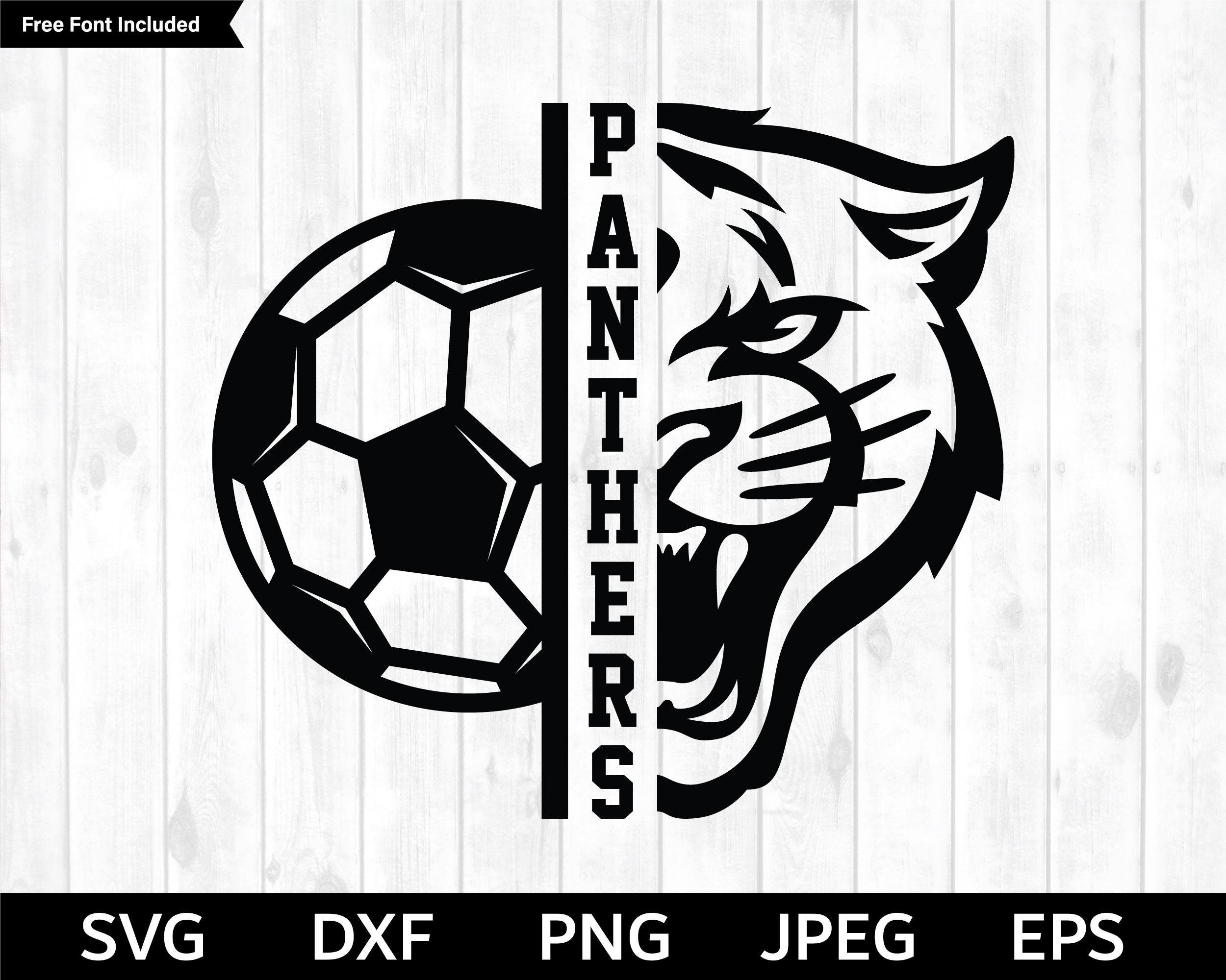 Panthers Soccer SVG Panthers SVG Soccer Cut File Soccer - Etsy