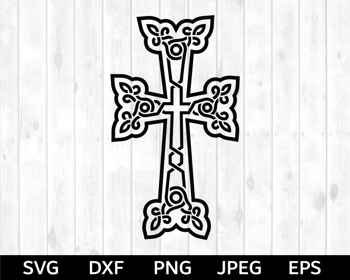 Cross SVG Christian Cross SVG Christian SVG Cross Cut File | Etsy