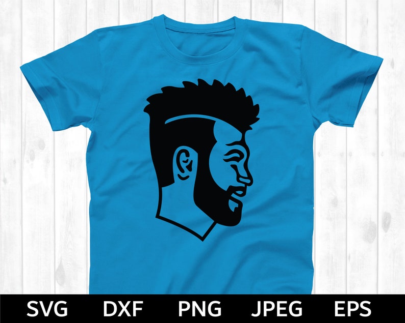 Man Profile SVG Man Silhouette SVG Head Profile Silhouette - Etsy