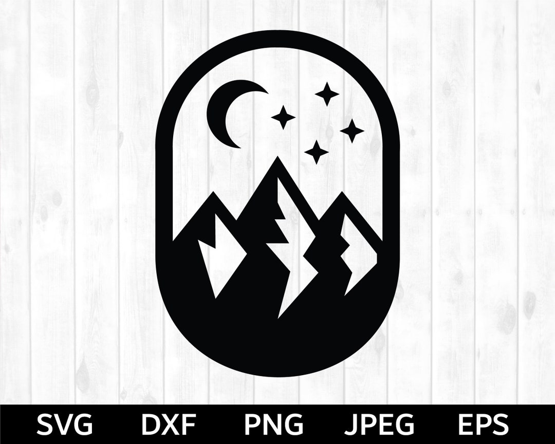 Mountains SVG, Mountains Cut File, Outdoors SVG, Mountains SVG Cut File ...