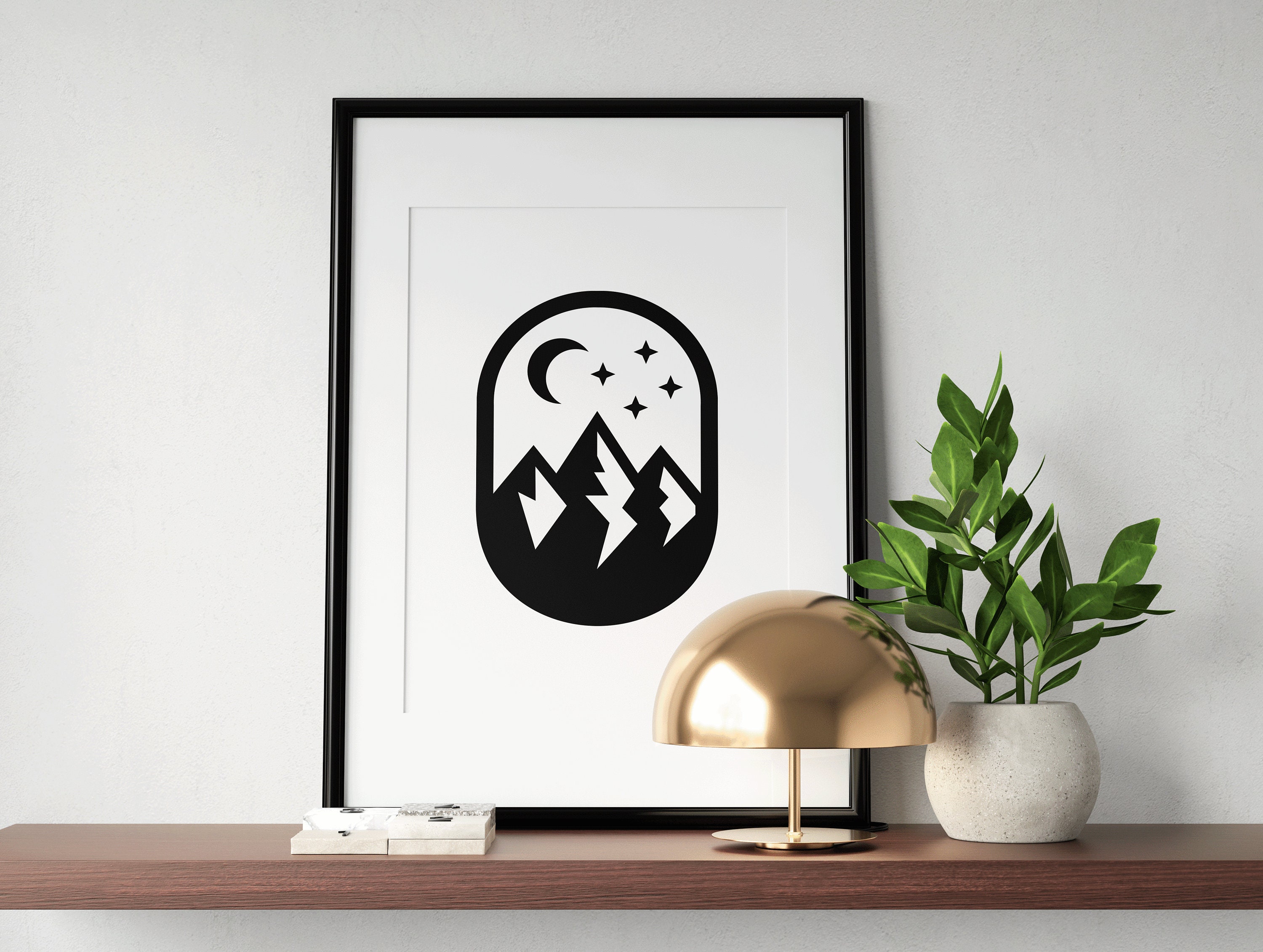 Mountains SVG Mountains Cut File Outdoors SVG Mountains SVG - Etsy