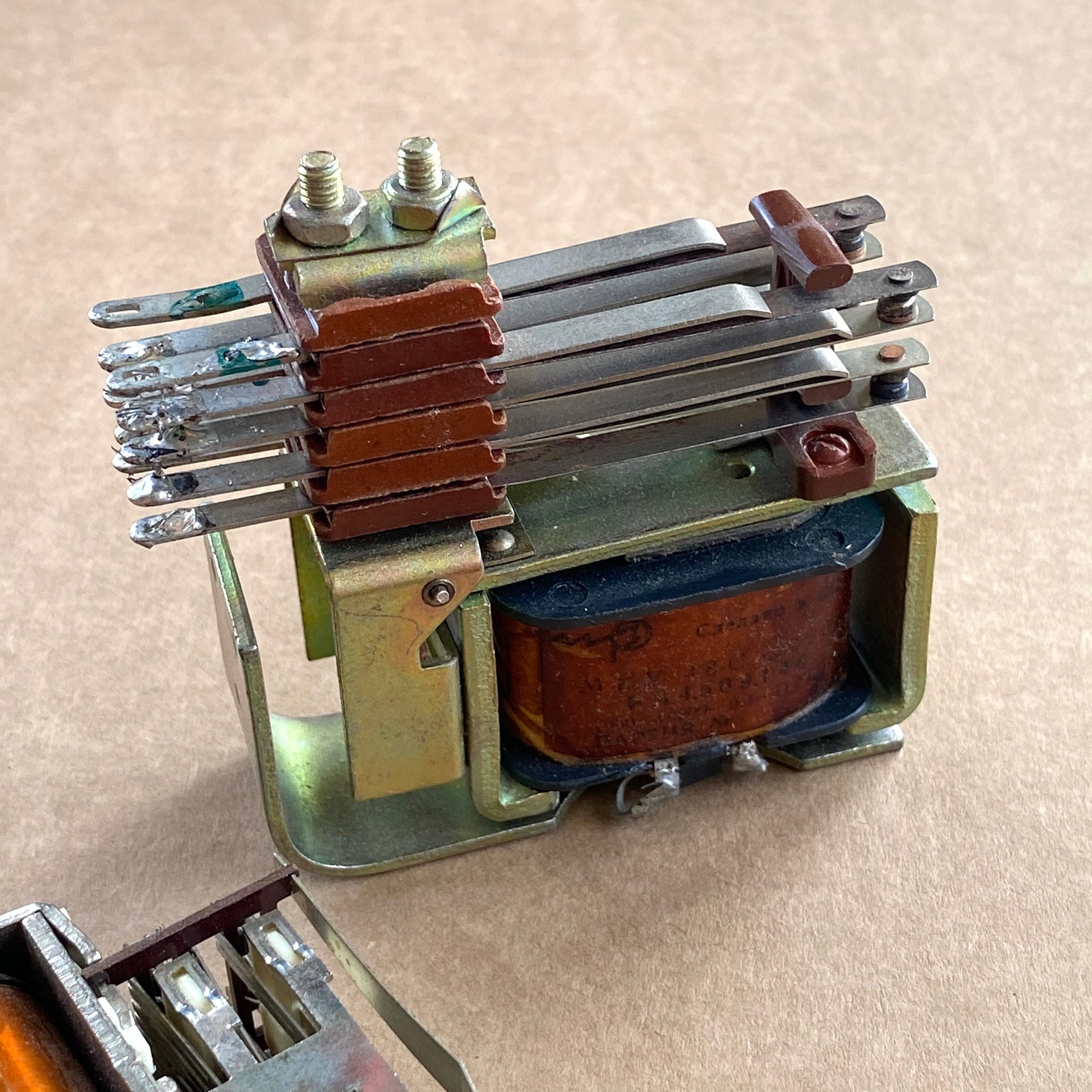 Radio Components Antique Radio Relay Set Tube Radio | Etsy