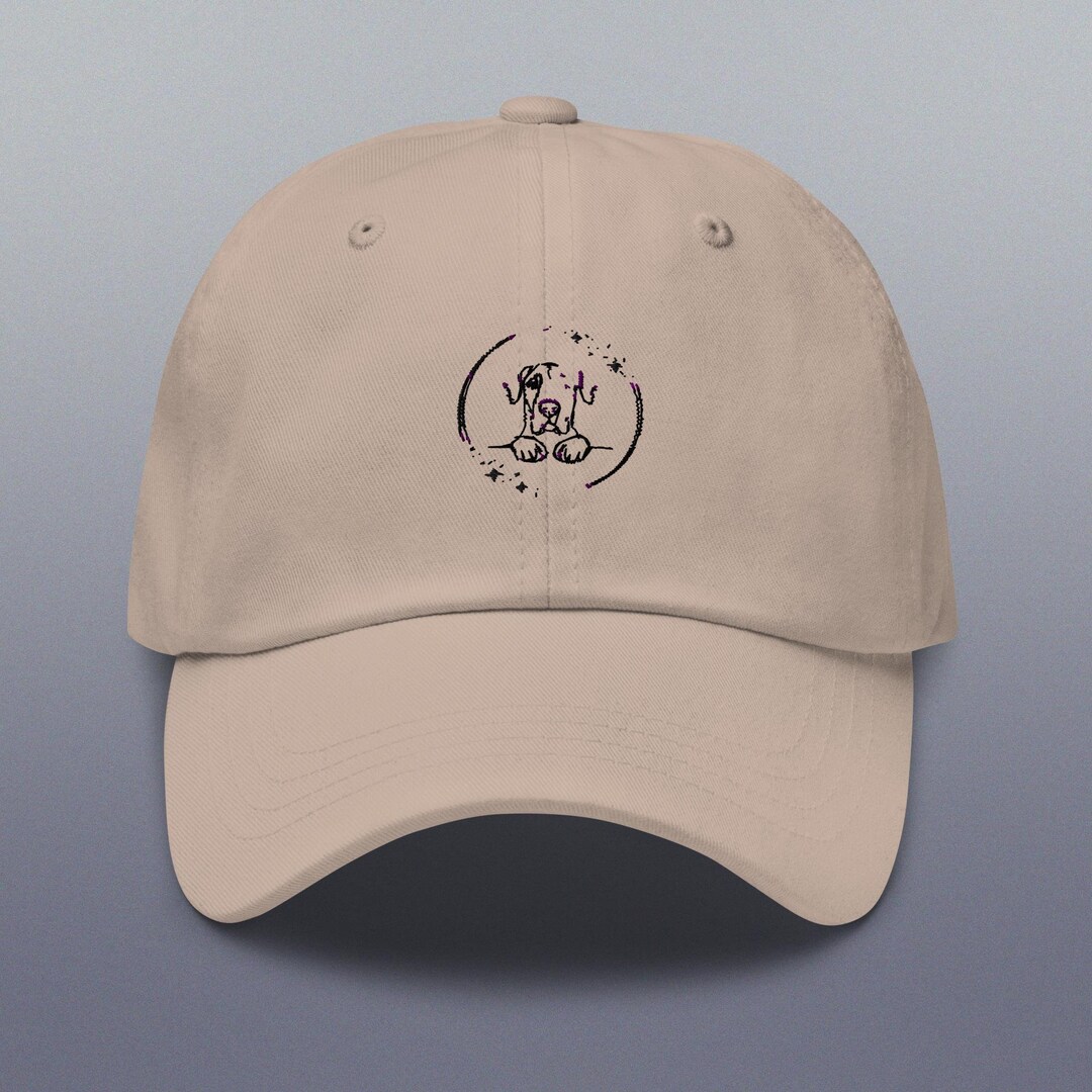 Embroidered Great Dane Dog Design Baseball Cap for Pet Lovers Daily ...