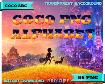 Coco movie font | Etsy