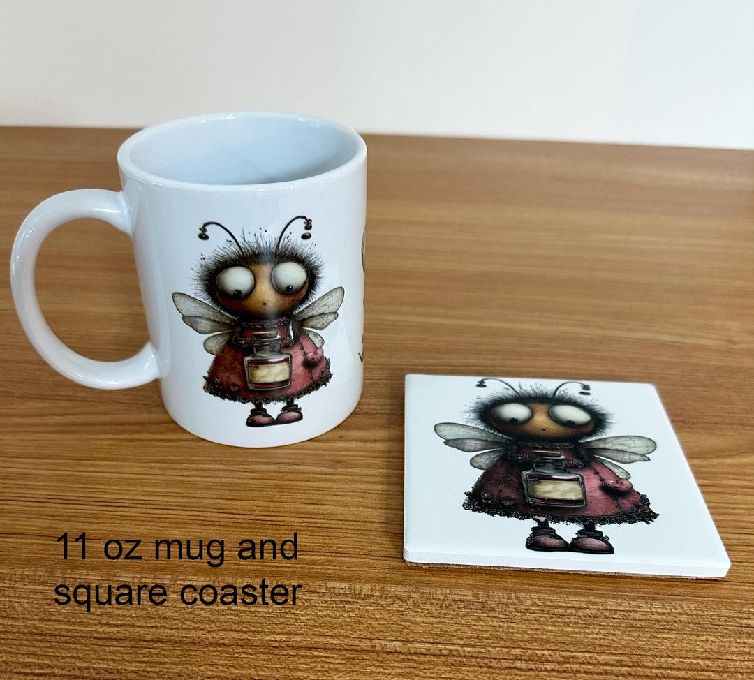 Mug and Coaster Gift Sets - Etsy