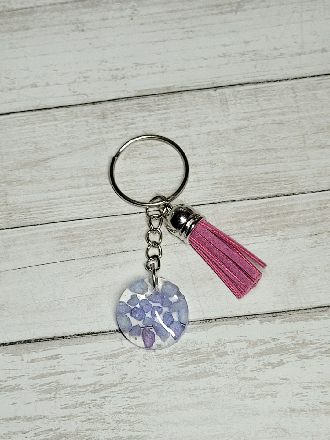 Kids Resin Rock Keychain Purple Rock Keychain Kids Backpack - Etsy ...