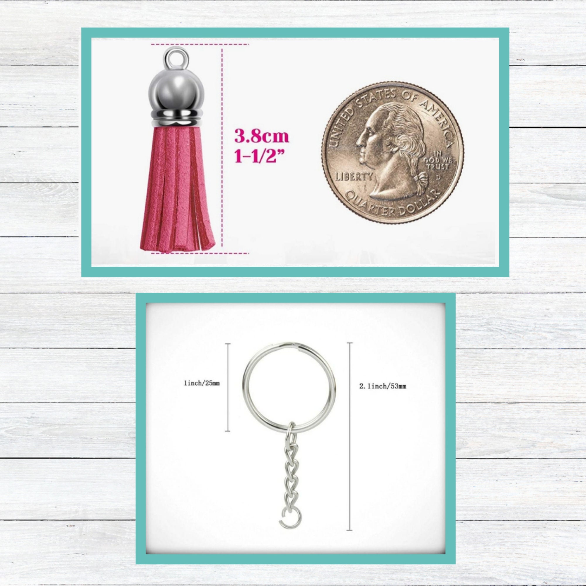 Father's Day Keychain Mini Dad Keychain Dainty Keychain | Etsy