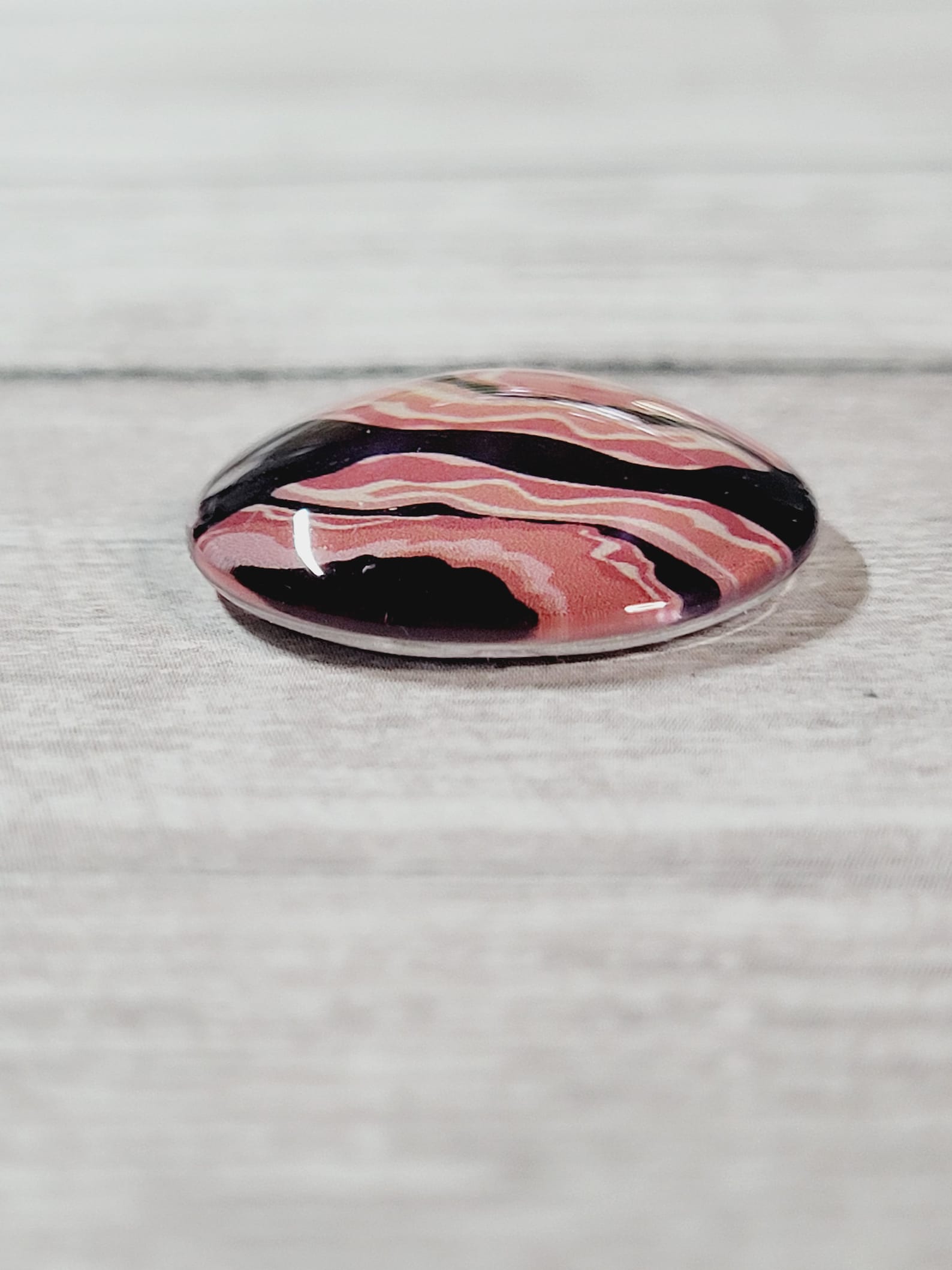 Bacon Glass Magnets Bacon Fridge Decor Round Bacon Magnets - Etsy