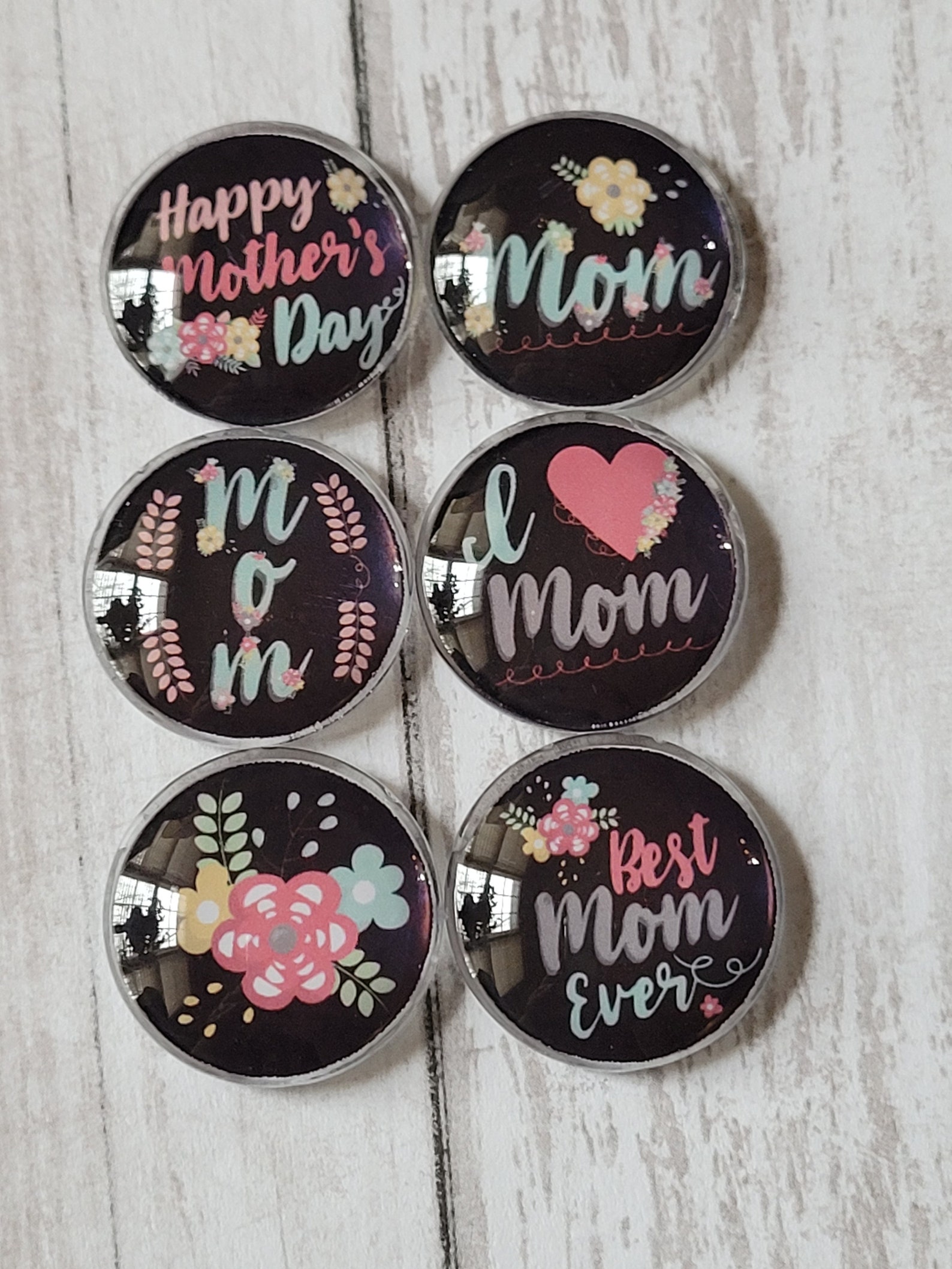 Mothers Day Glass Magnets Strong Mom Quotes Magnets Kitchen - Etsy.de