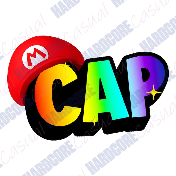 Mario Cap - Etsy