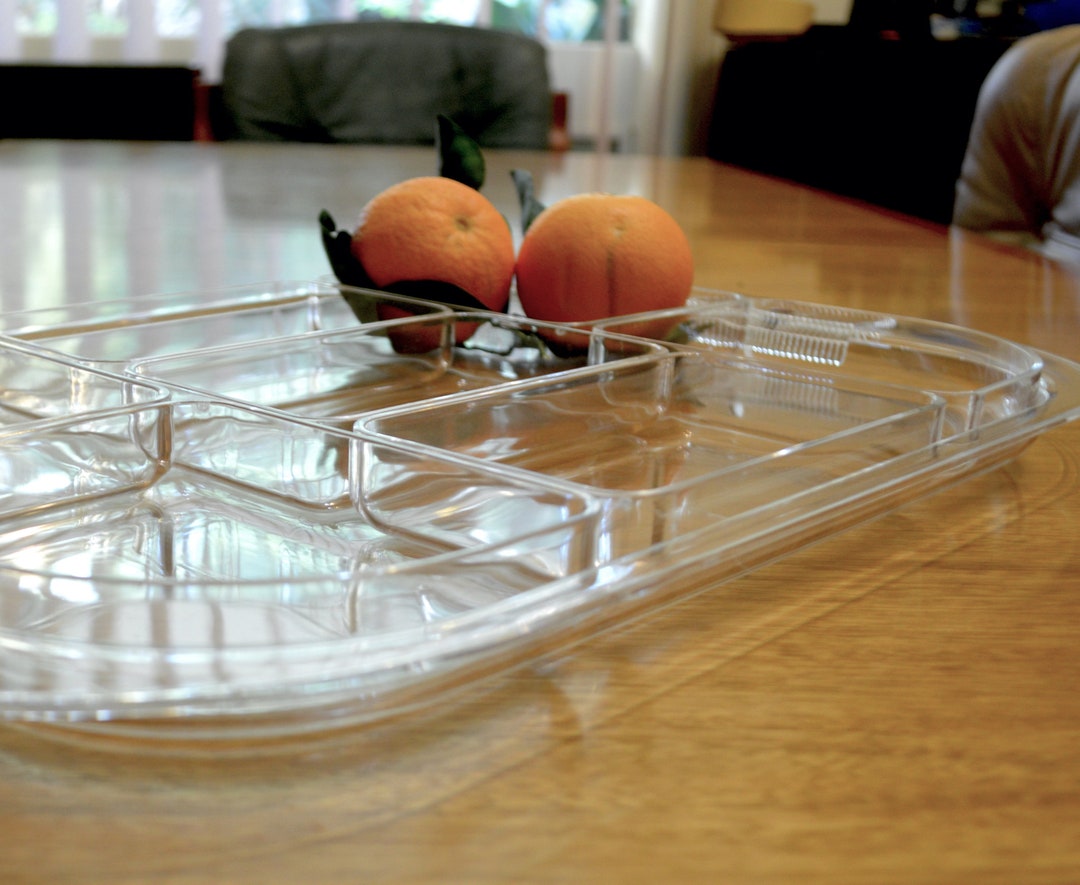Lucite Tray AMANDA With 7 Removable Compartments by Guzzini, Italy ...