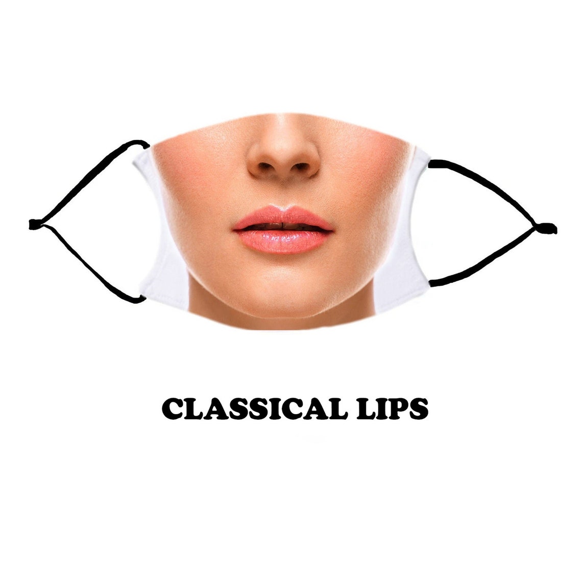 Choose Your LIPS MASKS With 2 Filters Optional. Nose Wire - Etsy