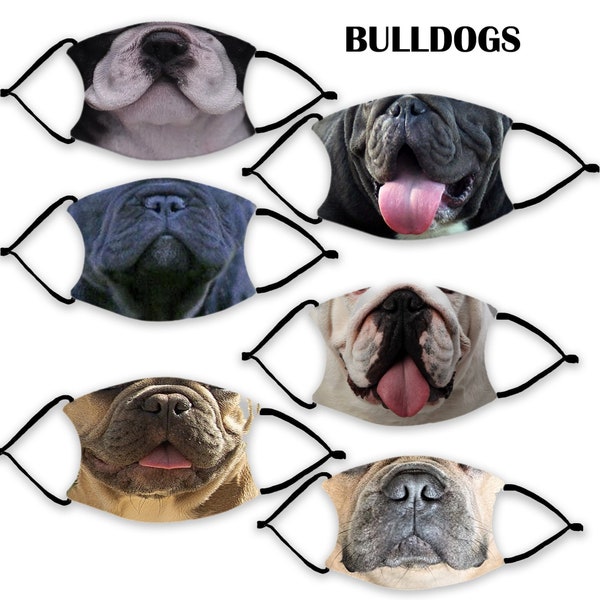 Bulldog Mask - Etsy