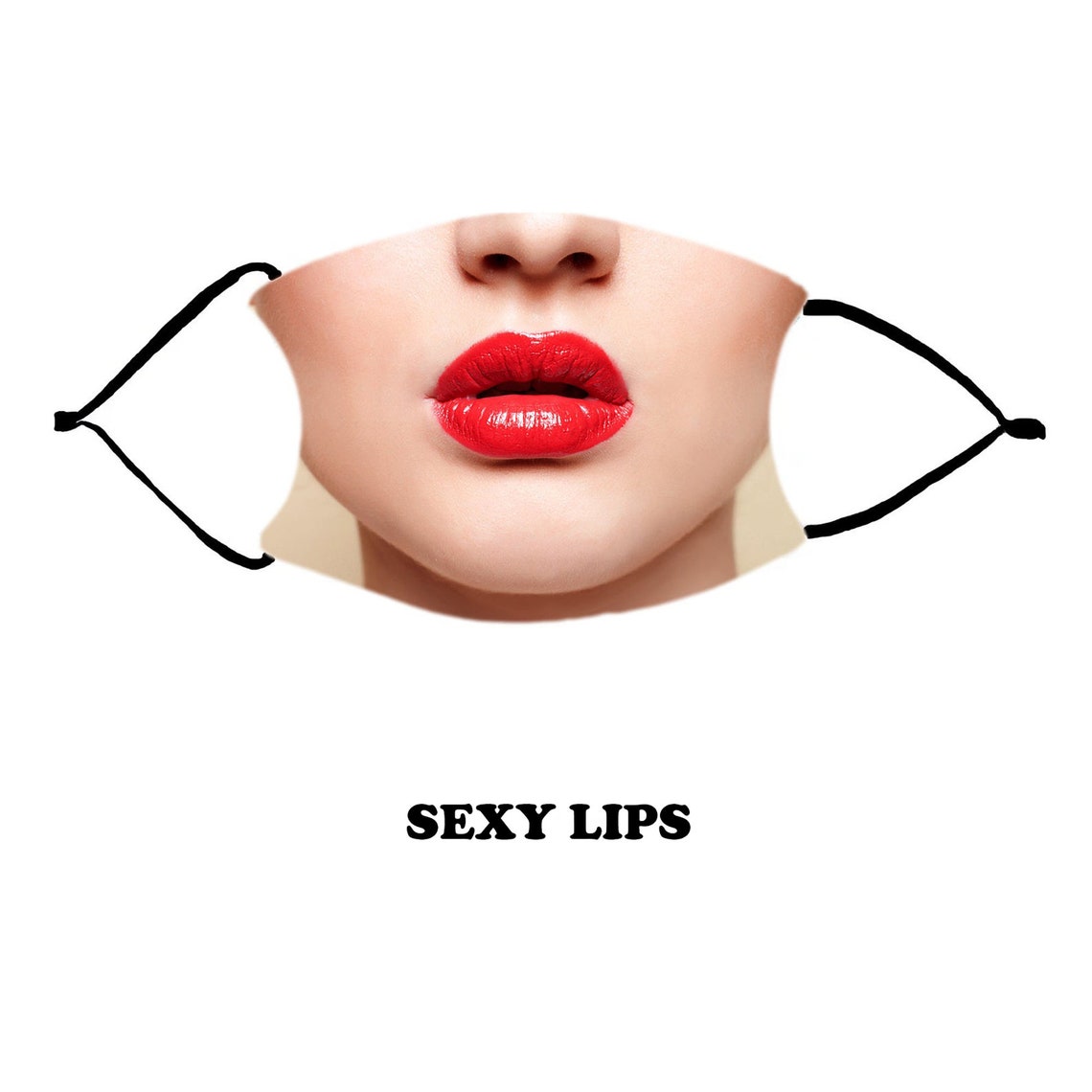 Choose Your LIPS MASKS With 2 Filters Optional. Nose Wire - Etsy