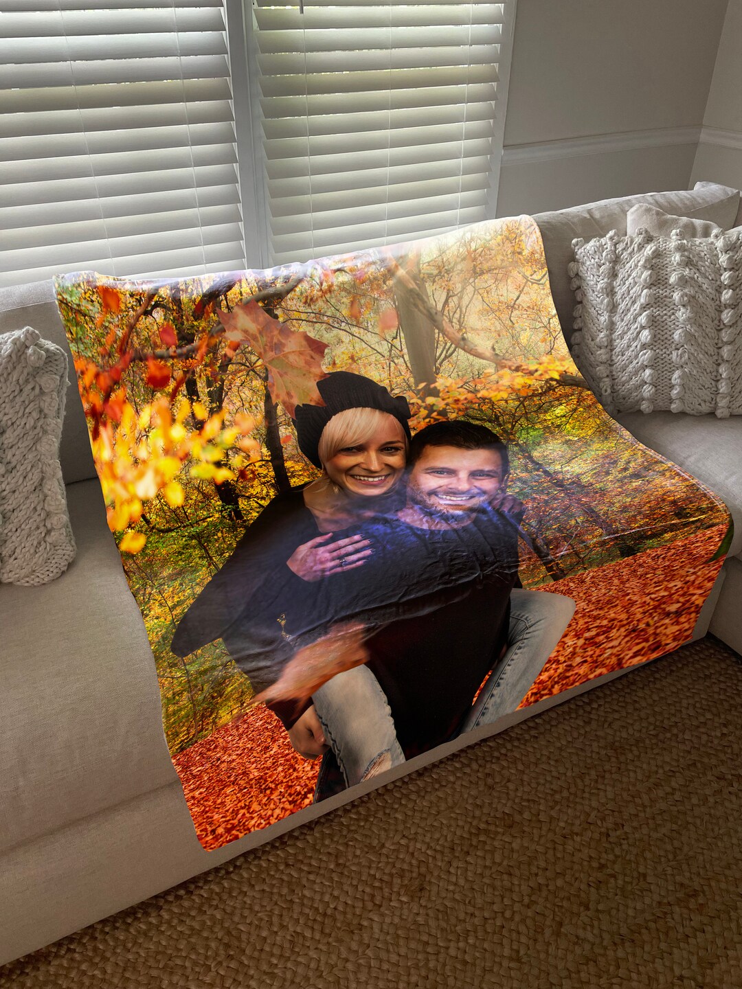 BULK Ordering Available Create Your Own Collage Photo Blanket. Use as ...