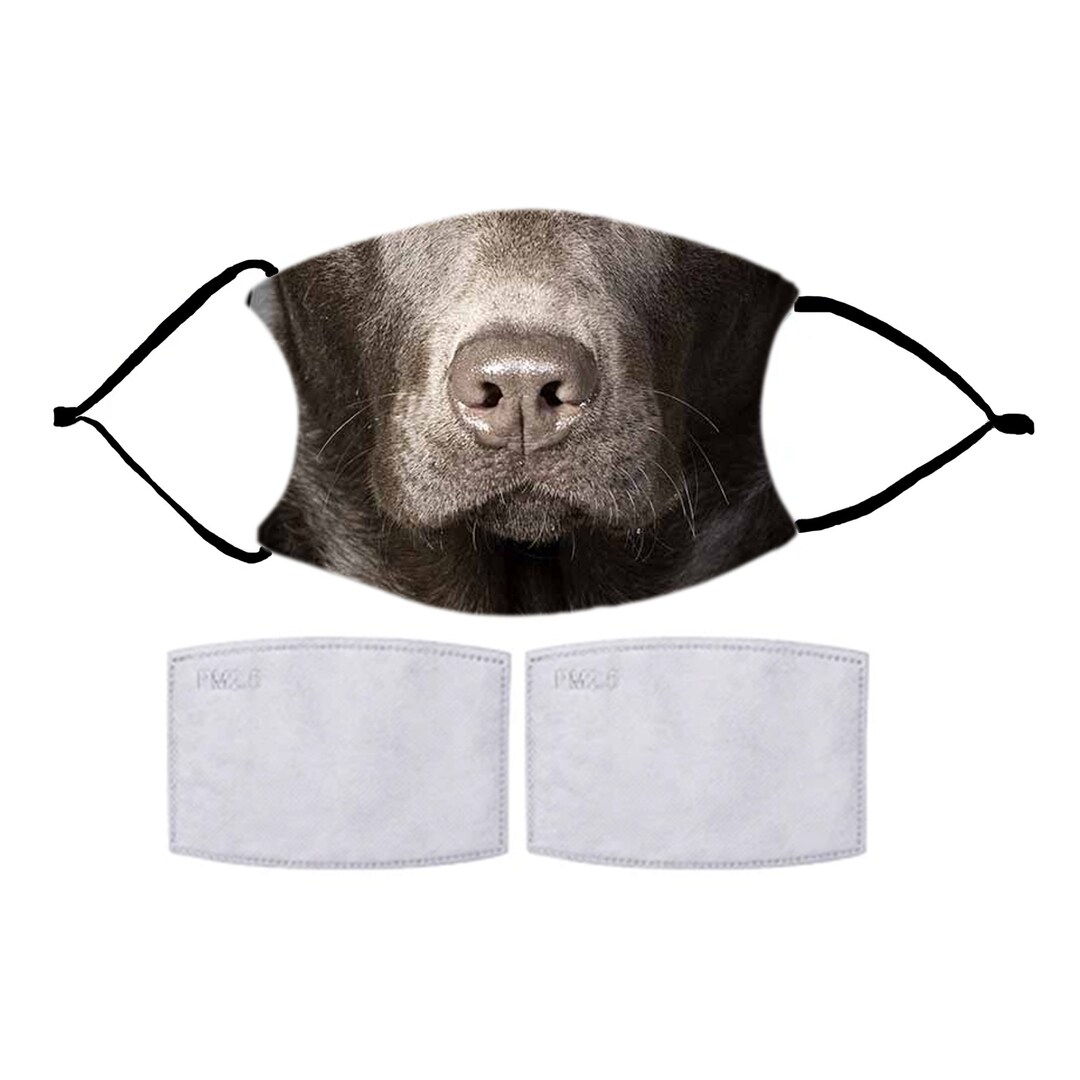 LABRADOR DOG Masks Collection With 2 Filters Optional. Nose Wire ...
