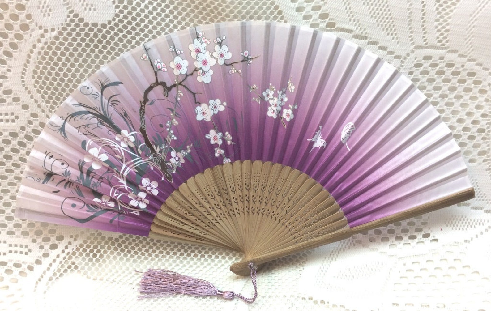 Elegant Beautiful Design Hand Fan Hand Held Fan Oriental - Etsy