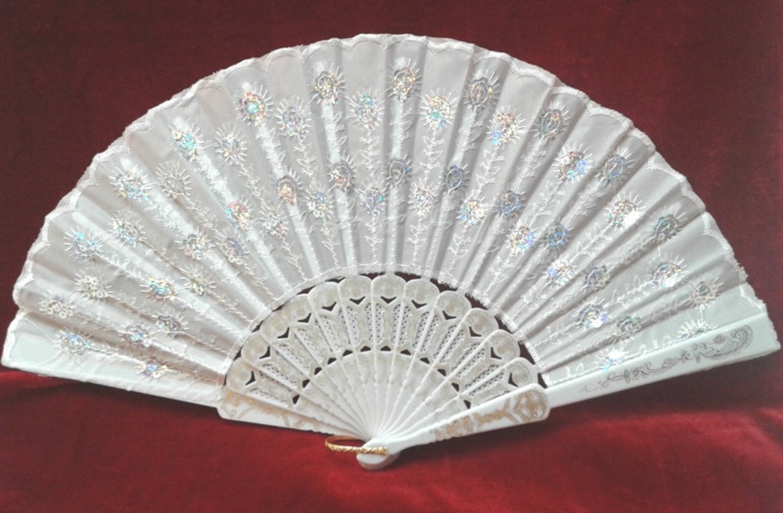 Elegant Beautiful Design Hand Fan Hand Held Fan Wedding - Etsy