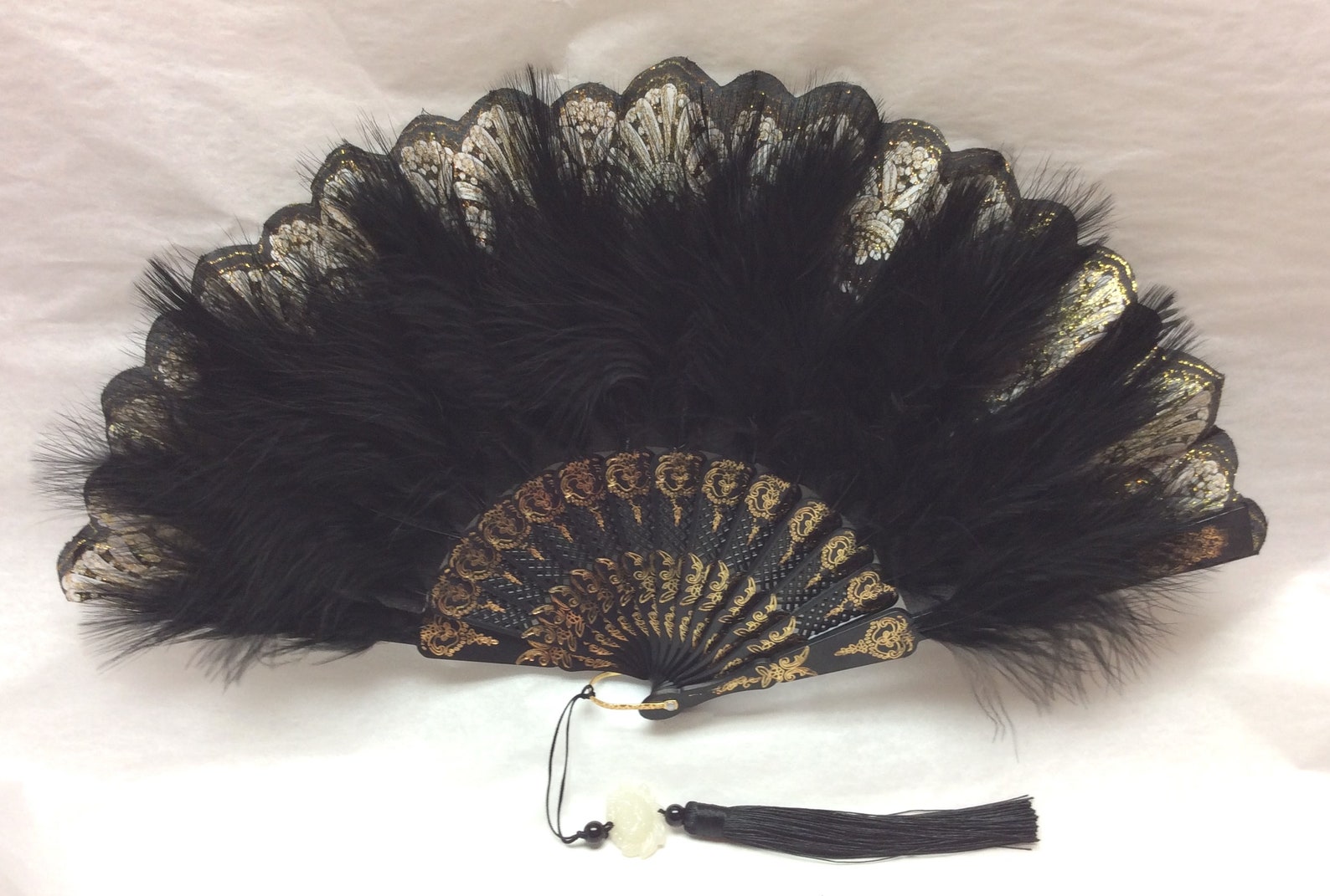 Elegant Beautiful Feather Design Hand Fan Wedding Bride - Etsy