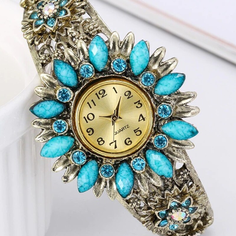 Turquoise Watch - Etsy