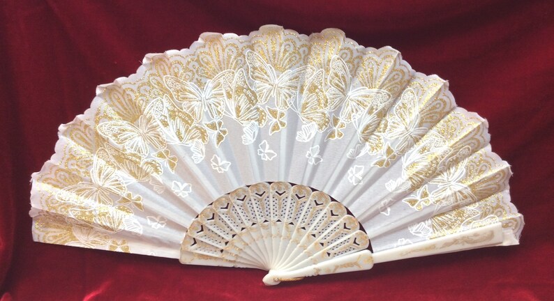 Elegant Beautiful Design Hand Fan Hand Held Fan Wedding - Etsy