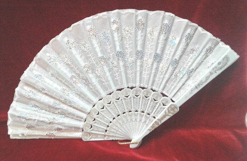 Elegant Beautiful Design Hand Fan Hand Held Fan Wedding - Etsy
