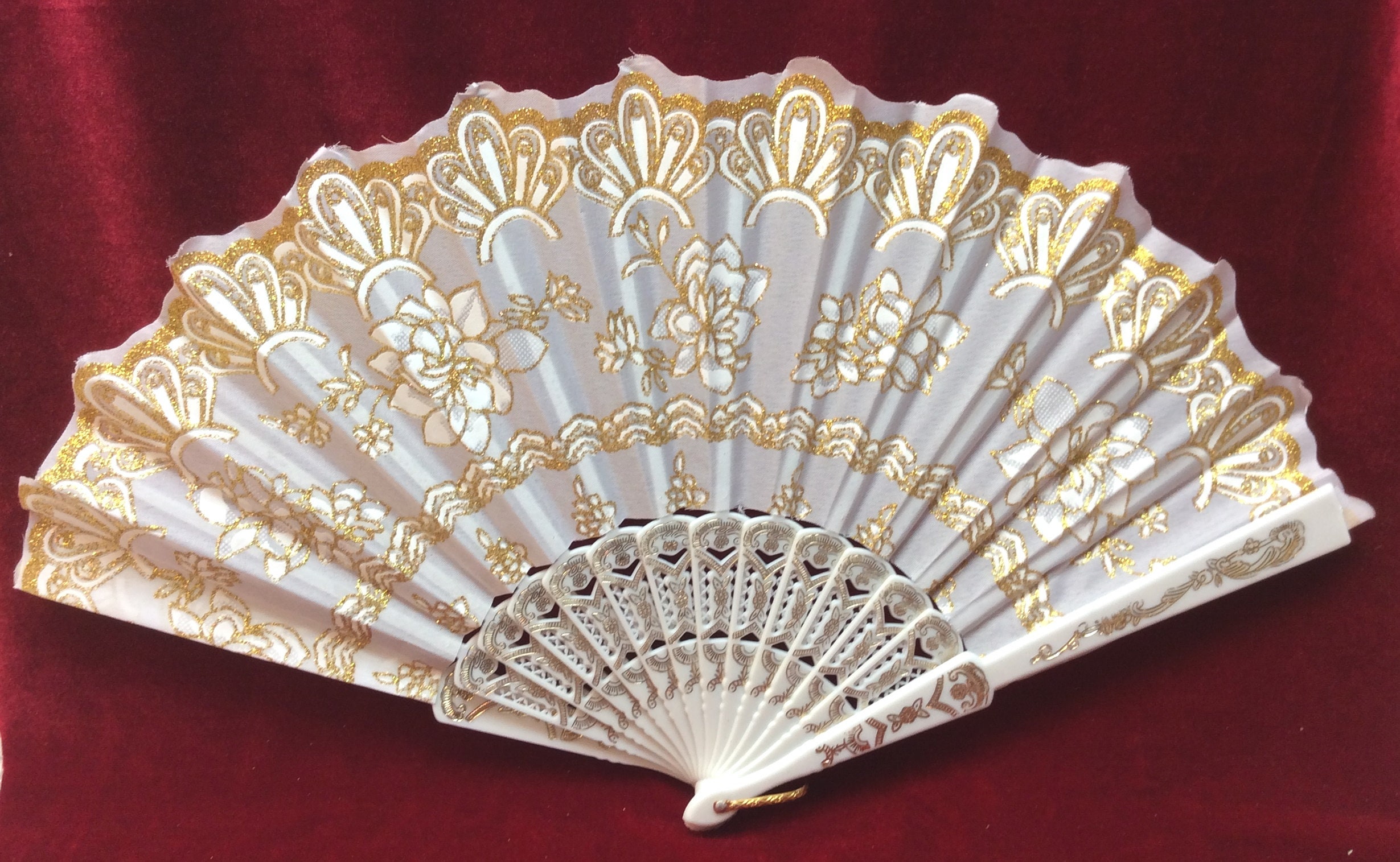 Elegant Beautiful Design Hand Fan Hand Held Fan Wedding - Etsy