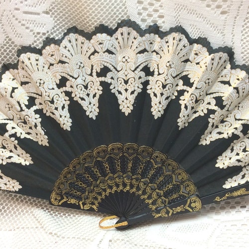Elegant Beautiful Design Hand Fan Hand Held Fan Wedding - Etsy