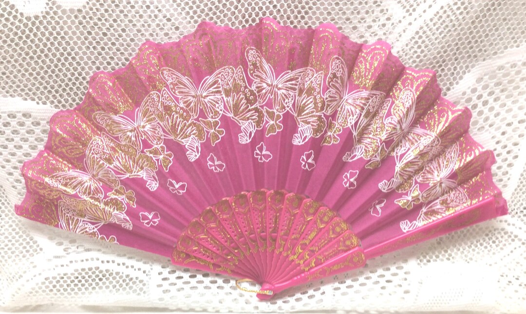 Elegant, Beautiful Design Hand Fan, Hand Held Fan, Wedding, Bride ...