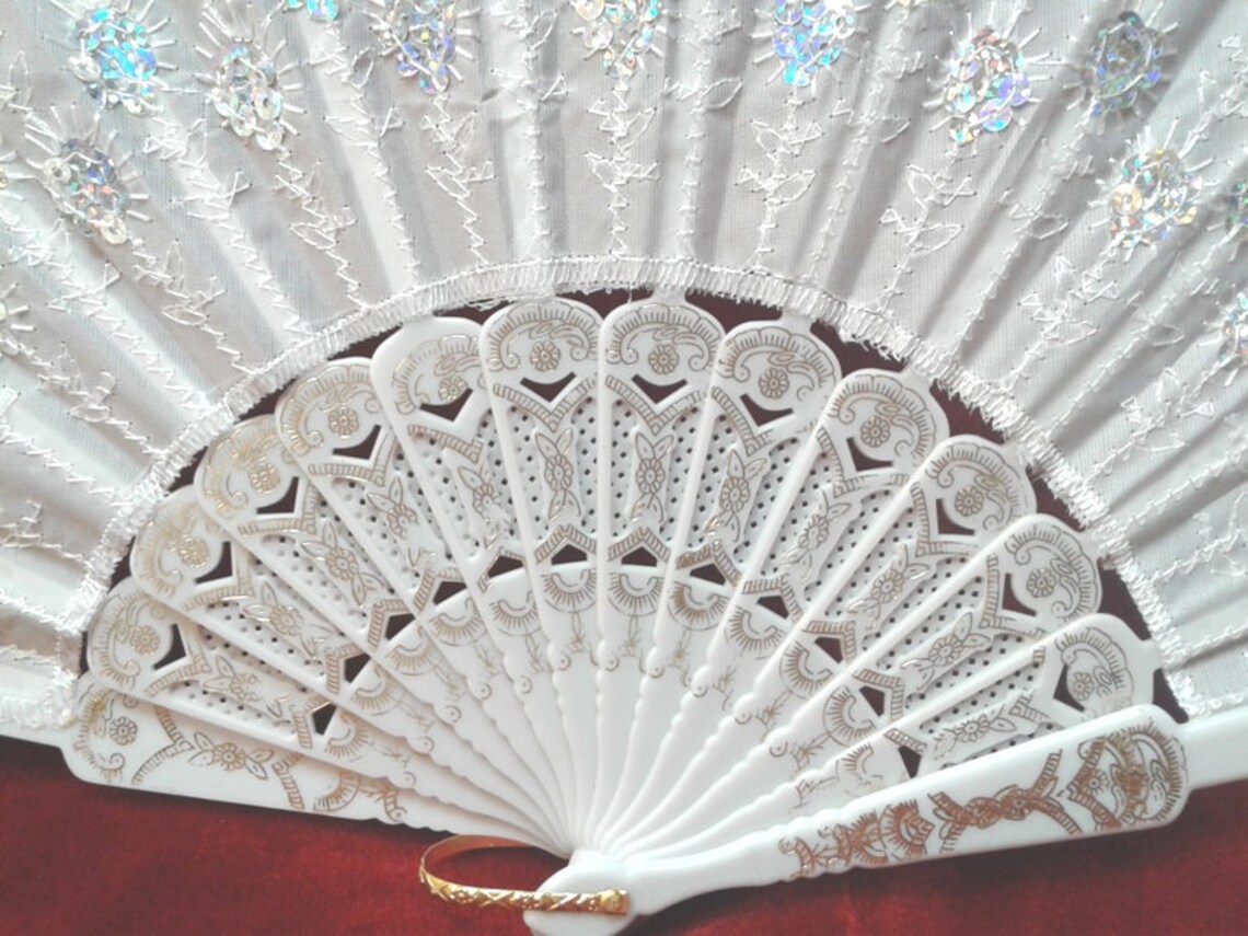 Elegant Beautiful Design Hand Fan Hand Held Fan Wedding - Etsy