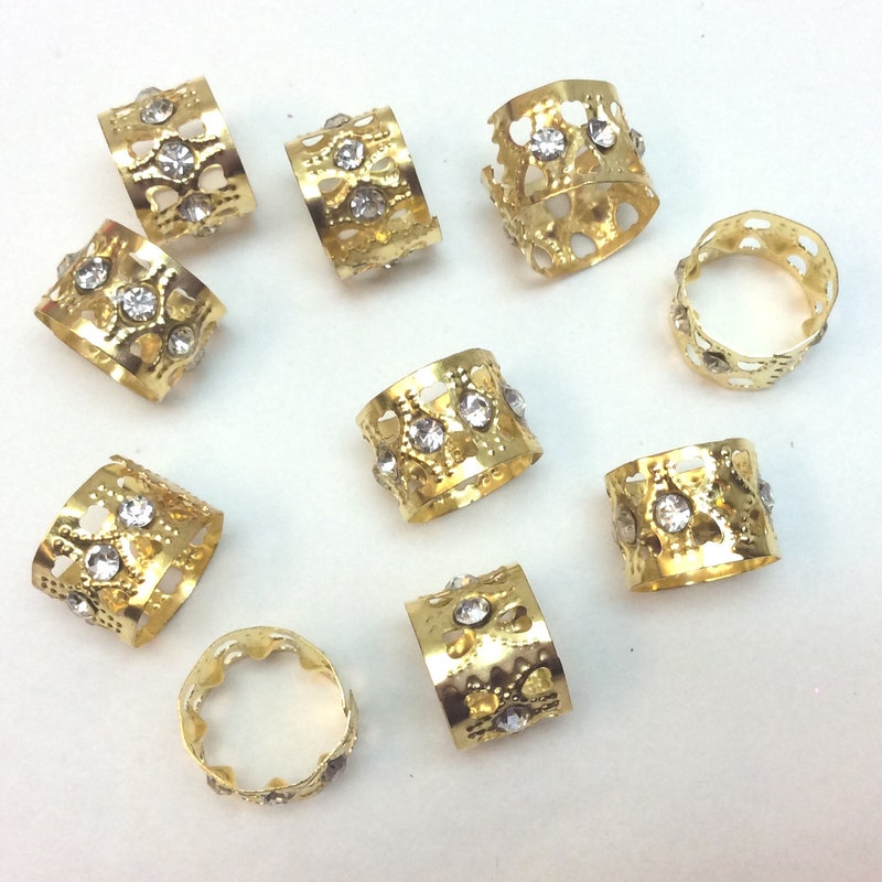 Hair Braid Rings - Etsy