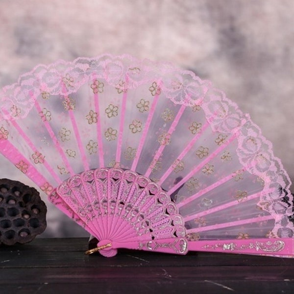 Lace Fan - Etsy