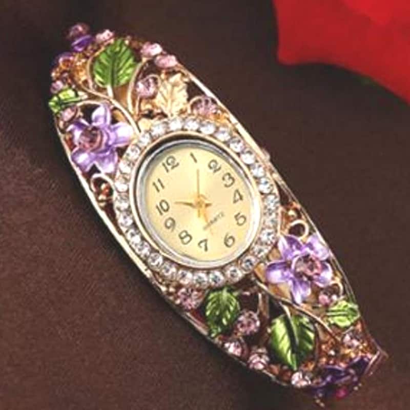 Rhinestone Watches - Etsy