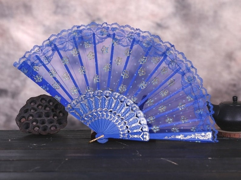 Elegant Beautiful Design Hand Fan Hand Held Fan Wedding - Etsy