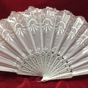 Elegant, Beautiful Design Hand Fan, Hand Held Fan, Wedding, Bride ...
