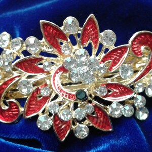 Elegant, Beautiful Hair Barrette, Bride, Bridesmaid, Wedding, Mother ...