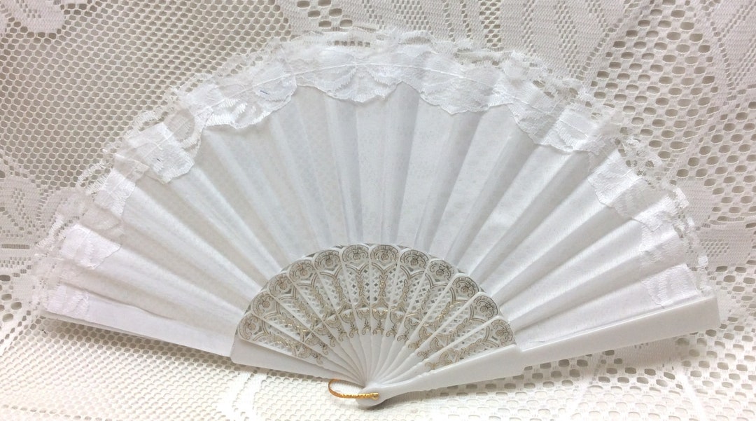 Elegant, Beautiful Design Hand Fan, Hand Held Fan, Wedding, Bride ...